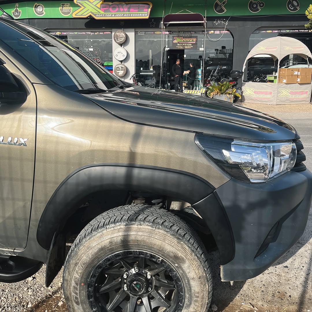 Slim Fender Flares Fit Toyota Hilux