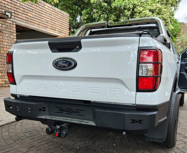 Ford Ranger 2012+ Rear Steel Bumper Black Powder Coated for sale in ...